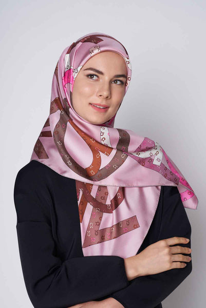 the signature square TWILL SILK Medium – arzu